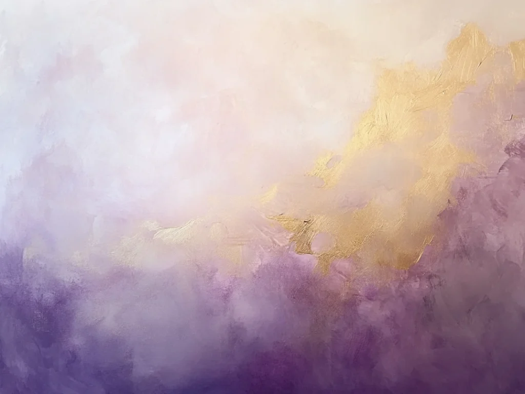 Minimalistic Posters – Lavender Mist | Calm for your walls